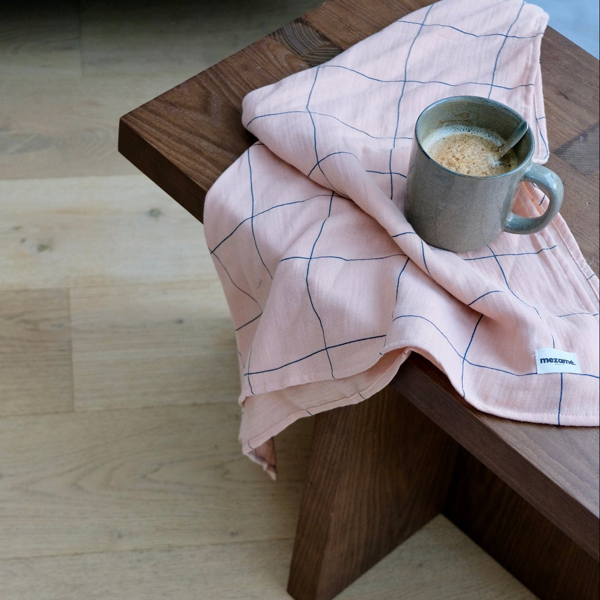 Le lange Grid Rose – Mezamé